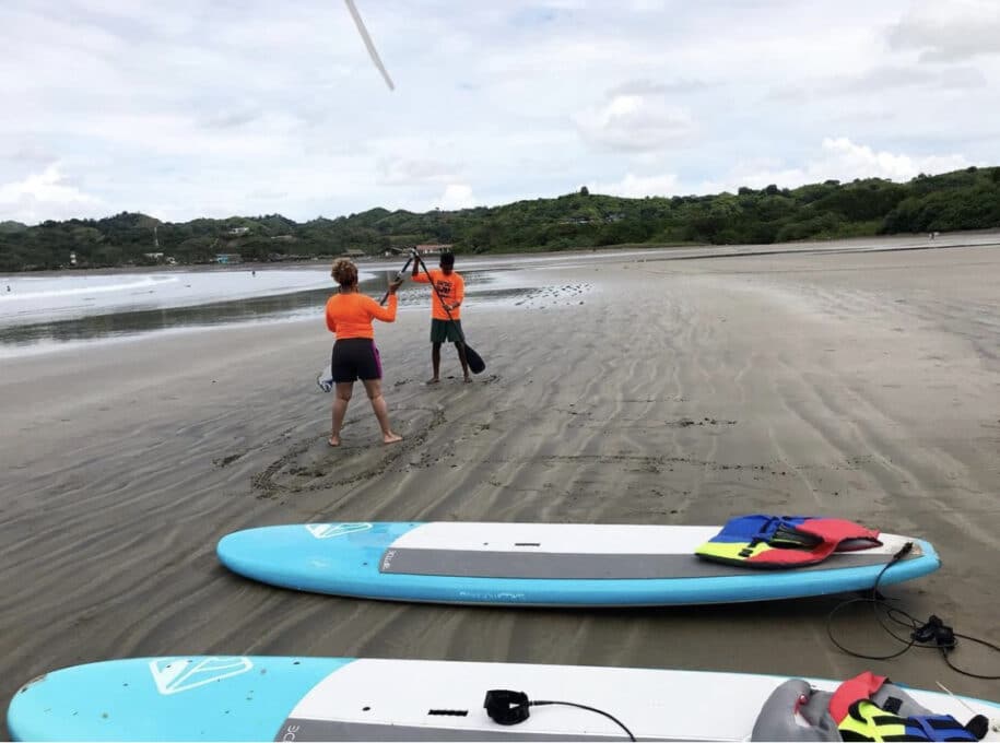 Stand Up Paddle in Playa Venao - Libelulas Pedasi